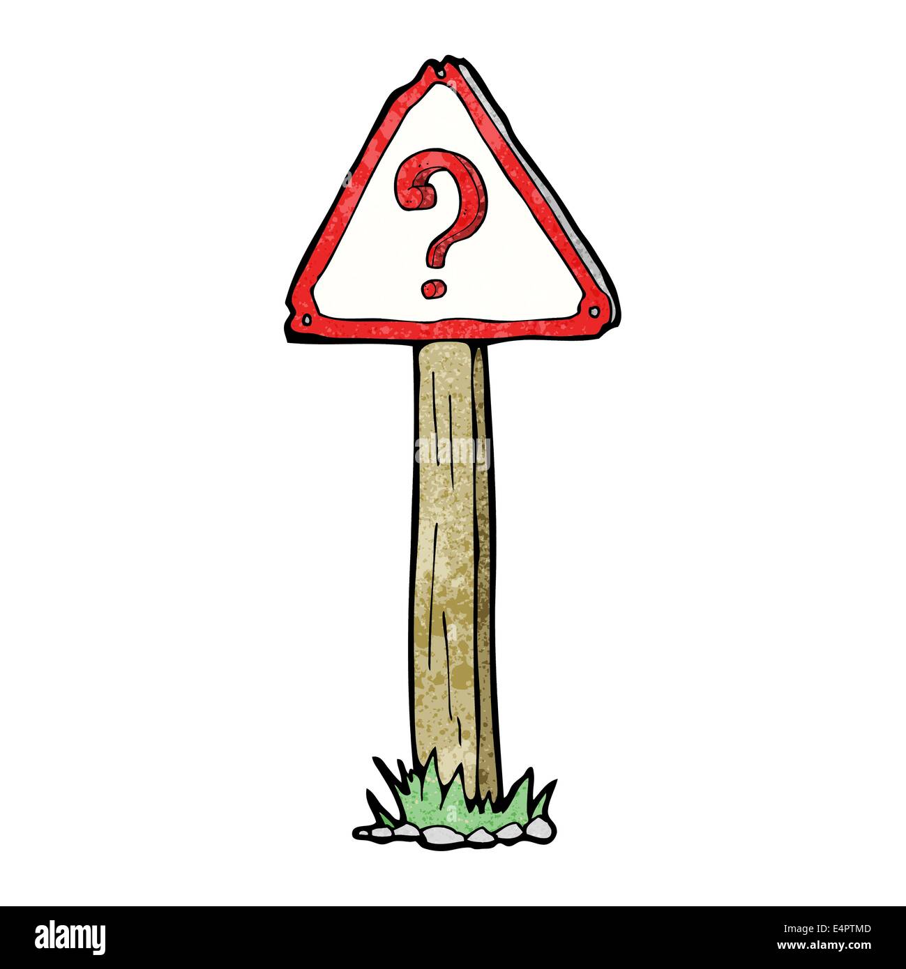 cartoon question mark sign Stock Vector Image & Art - Alamy