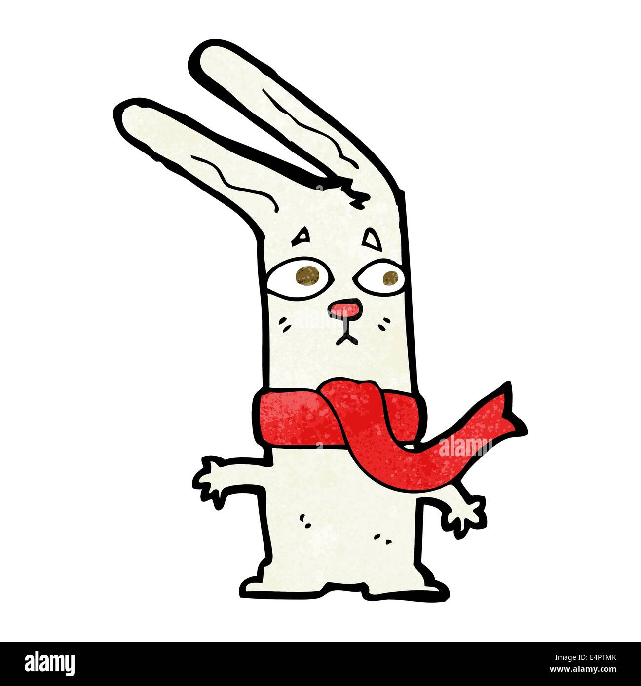 Unhappy rabbit Stock Vector Images - Alamy