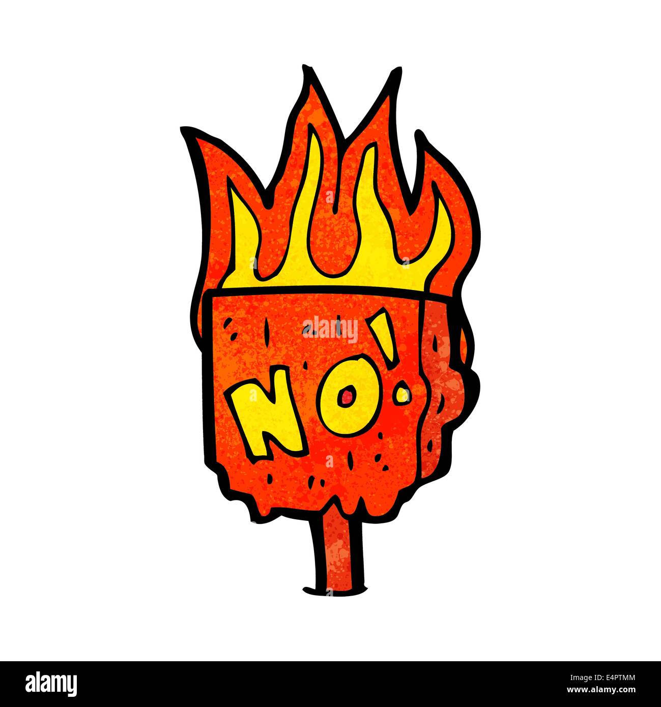 cartoon no sign Stock Vector Image & Art - Alamy