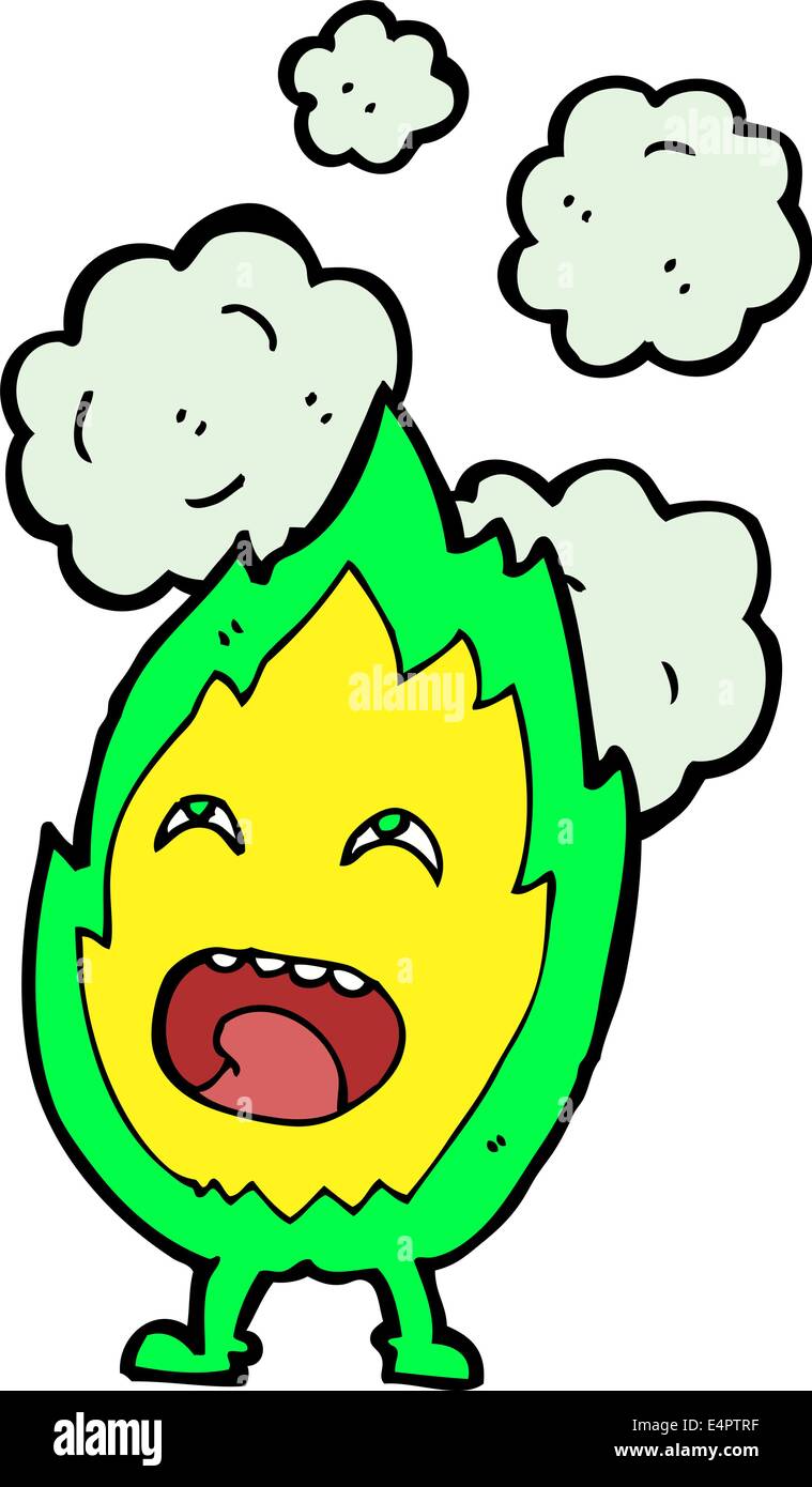 cartoon flame character Stock Vector Image & Art - Alamy