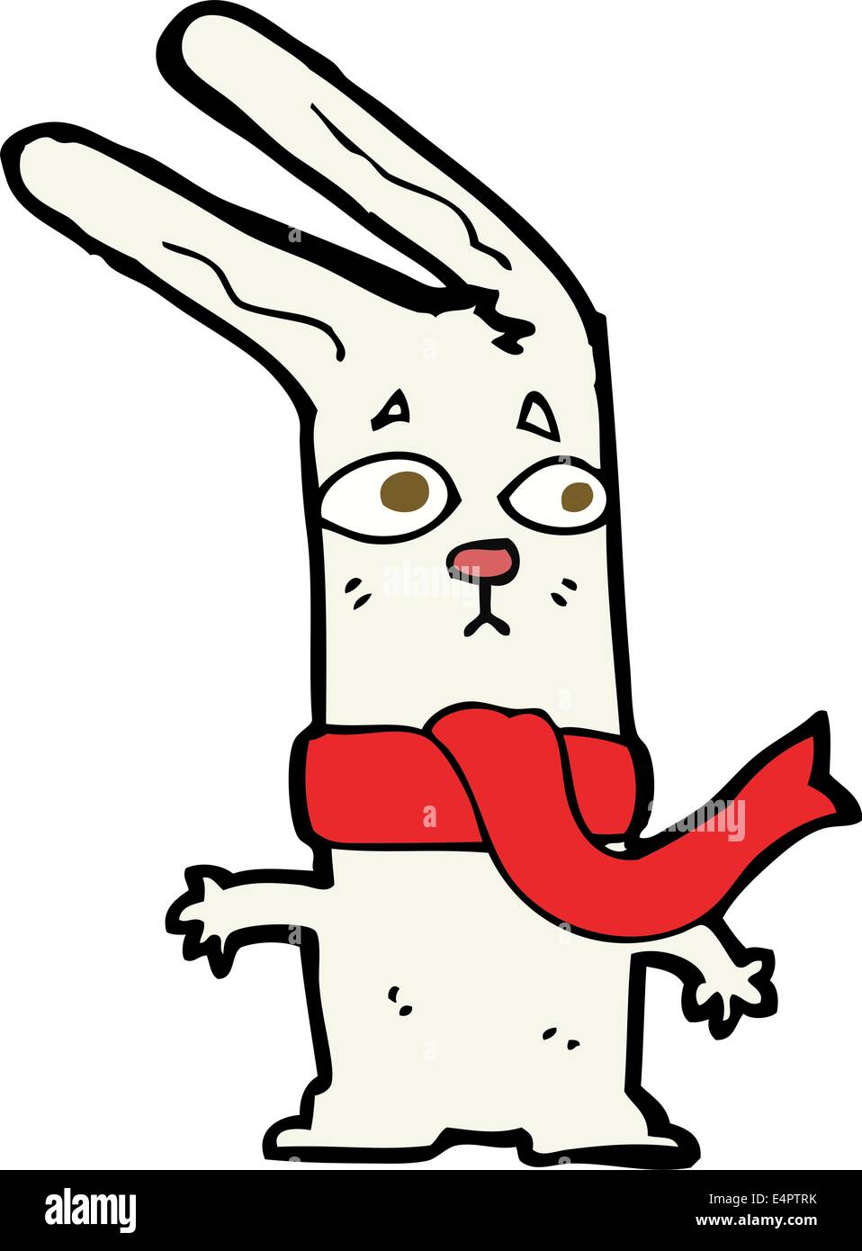 Unhappy rabbit Stock Vector Images - Alamy