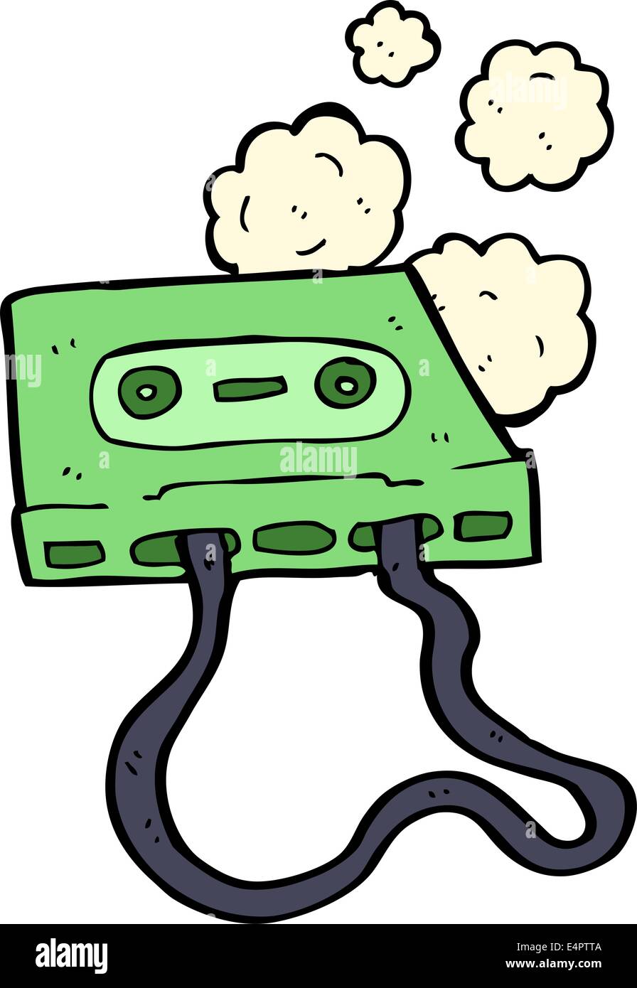 cartoon cassette tape Stock Vector Image & Art - Alamy