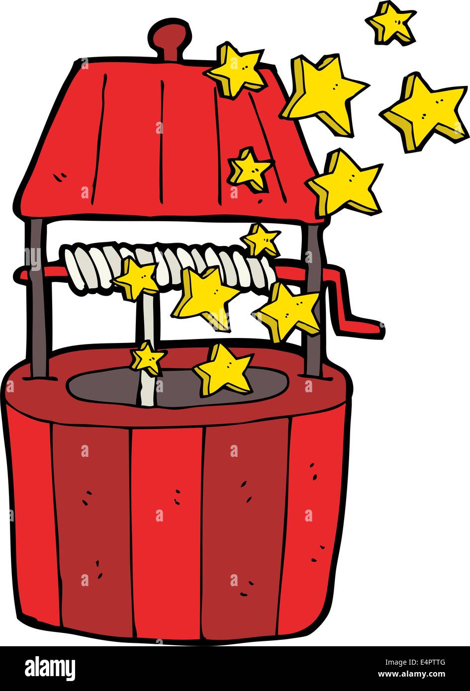 cartoon wishing well Stock Vector Image & Art - Alamy