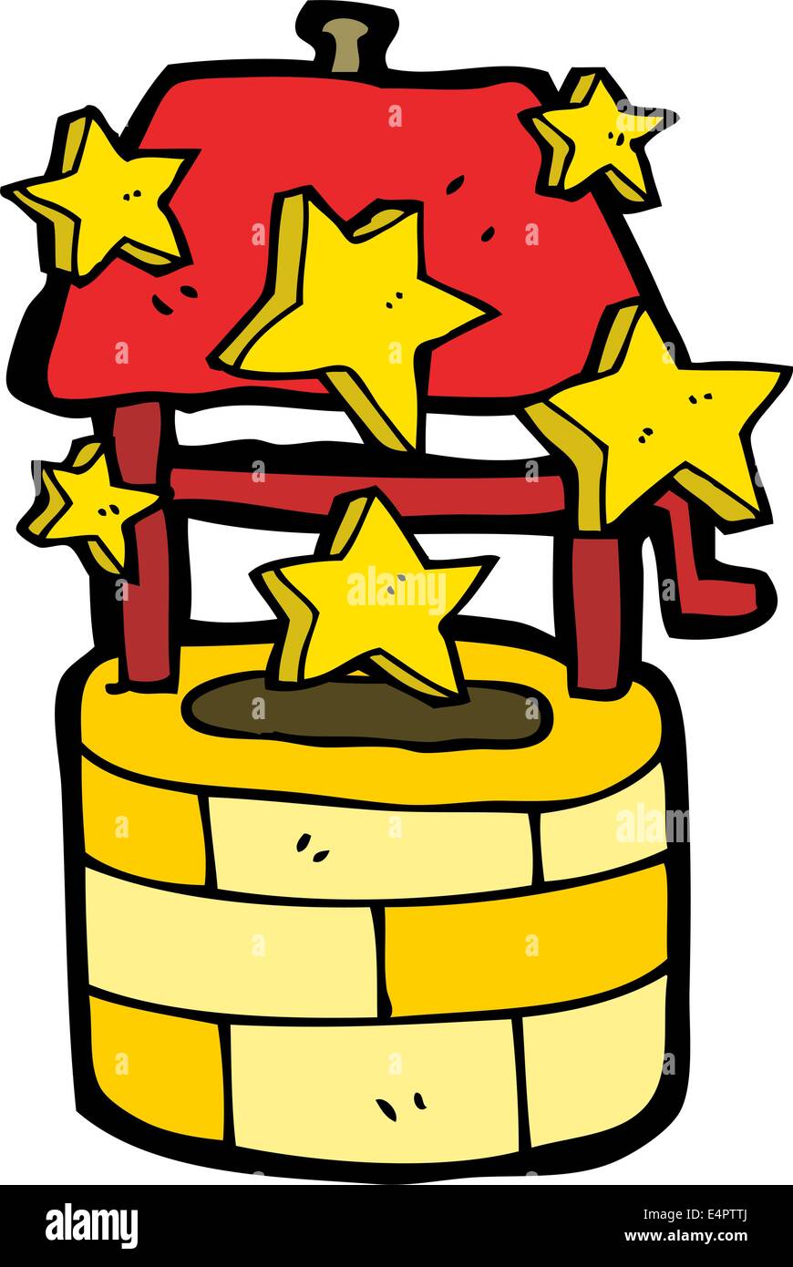 Wishing well Stock Vector Images - Alamy