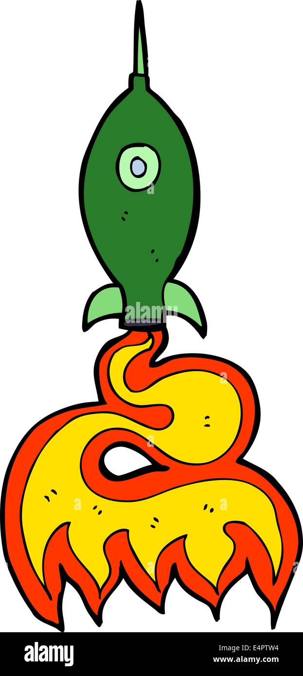 cartoon space rocket Stock Vector Image & Art - Alamy