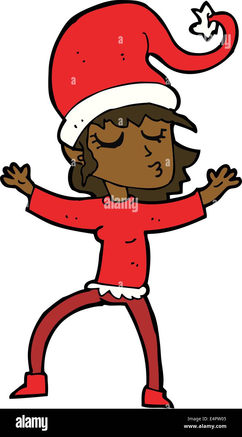 santa's helper cartoon Stock Vector Image & Art - Alamy