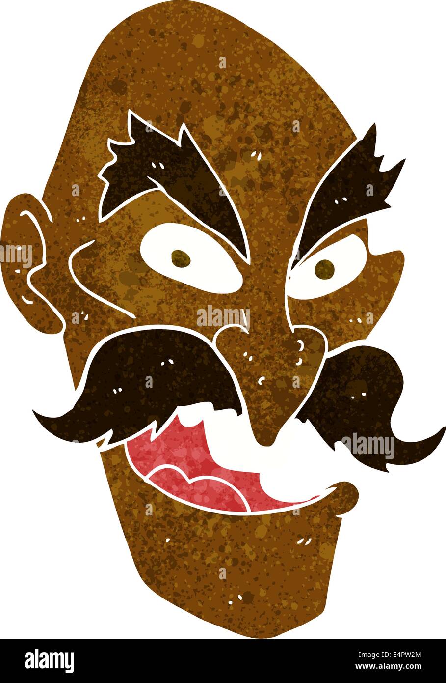 cartoon evil old man face Stock Vector Image & Art - Alamy