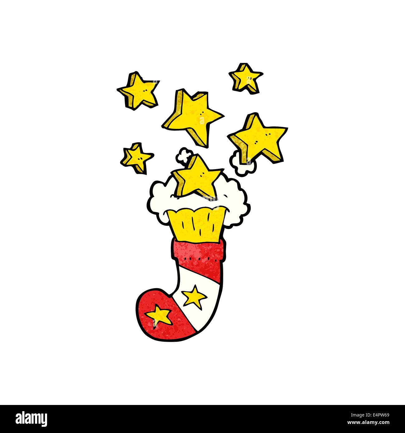 cartoon magic christmas stocking Stock Vector Image & Art - Alamy