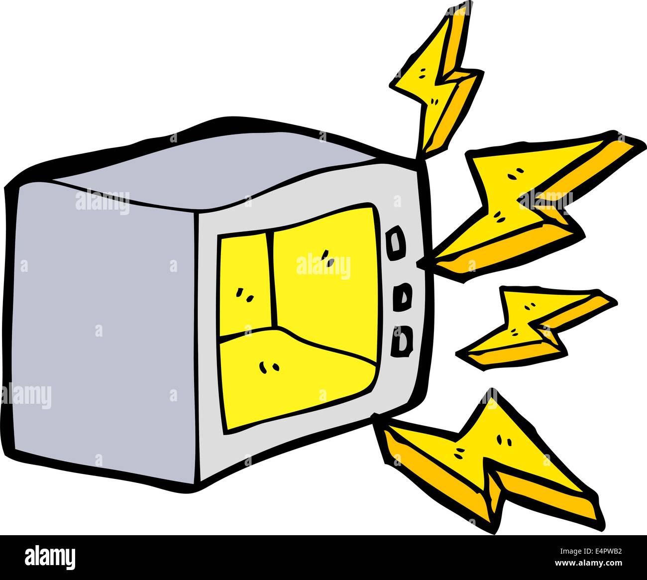 Cartoon microwave hi-res stock photography and images - Alamy