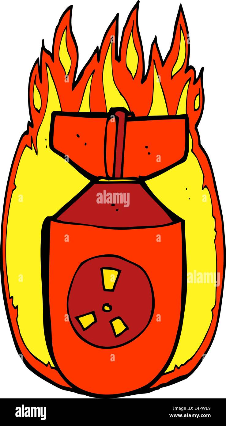 cartoon atom bomb Stock Vector Image & Art - Alamy