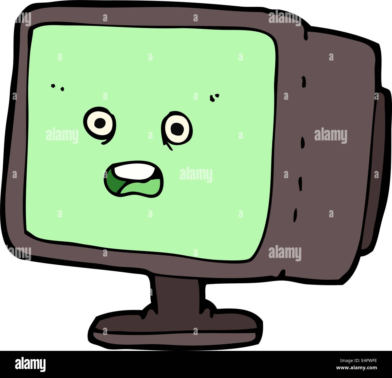 cartoon computer screen Stock Vector Image & Art - Alamy