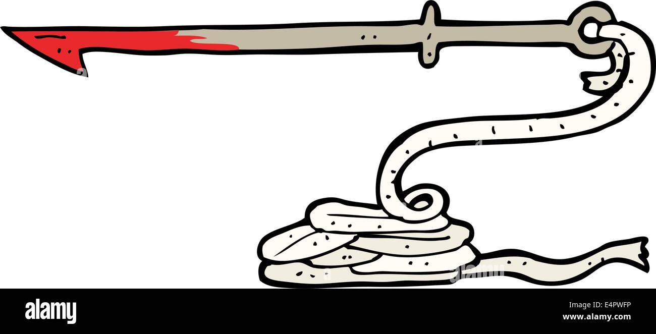 Hand harpoon Stock Vector Images - Alamy