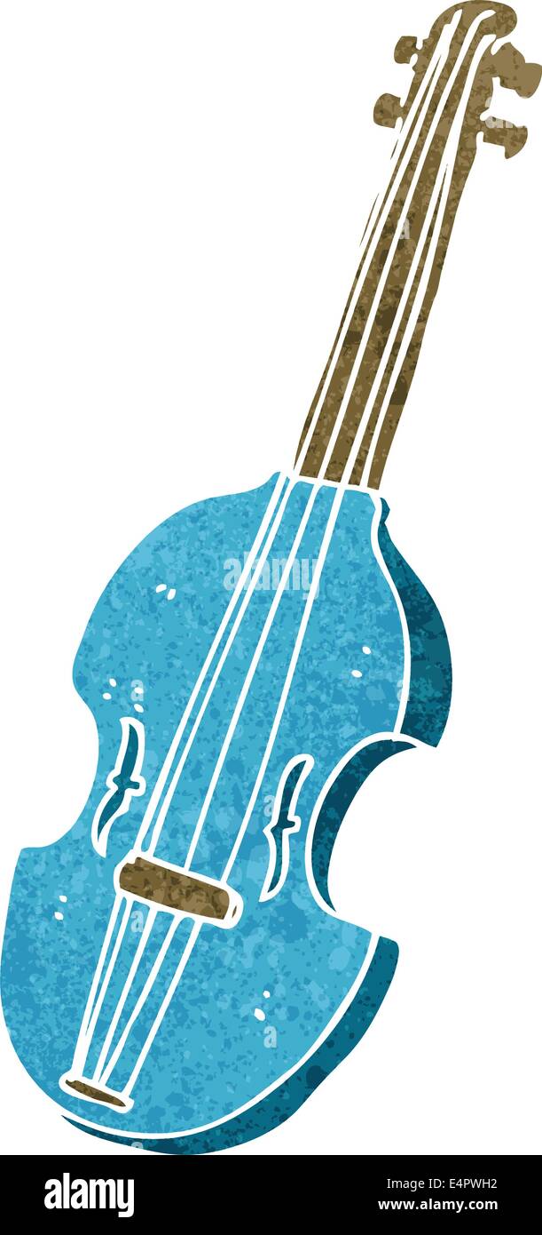 Cartoon violin Stock Vector Images - Alamy