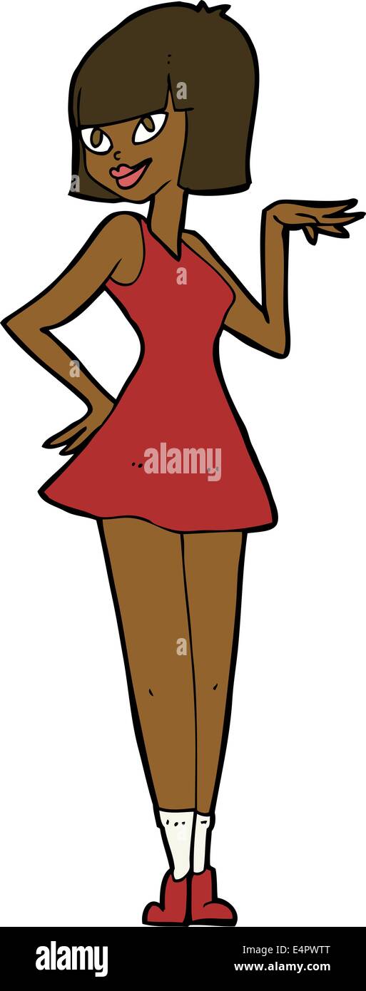 cartoon pretty woman Stock Vector Image & Art - Alamy