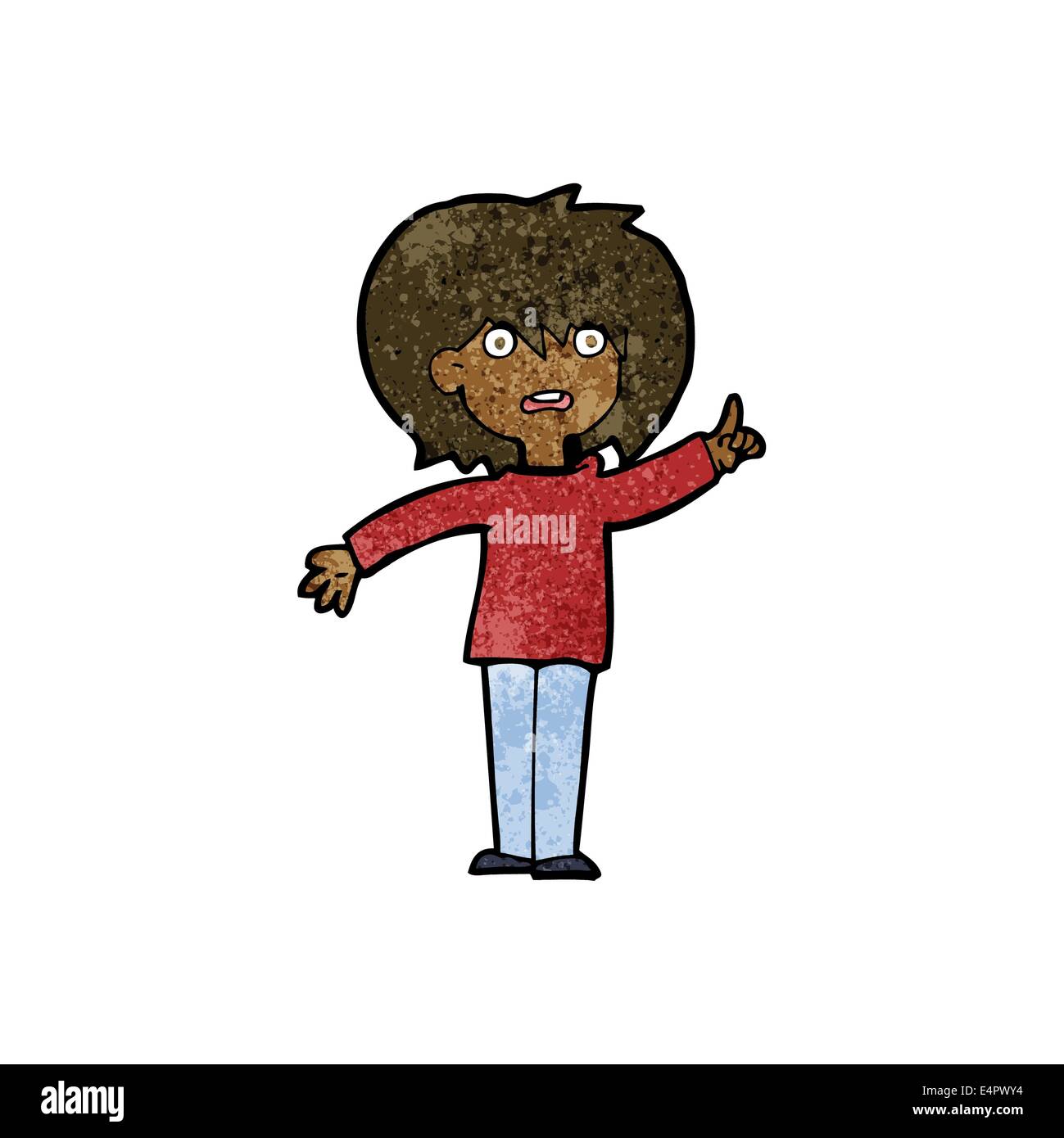 cartoon woman asking question Stock Vector Image & Art - Alamy