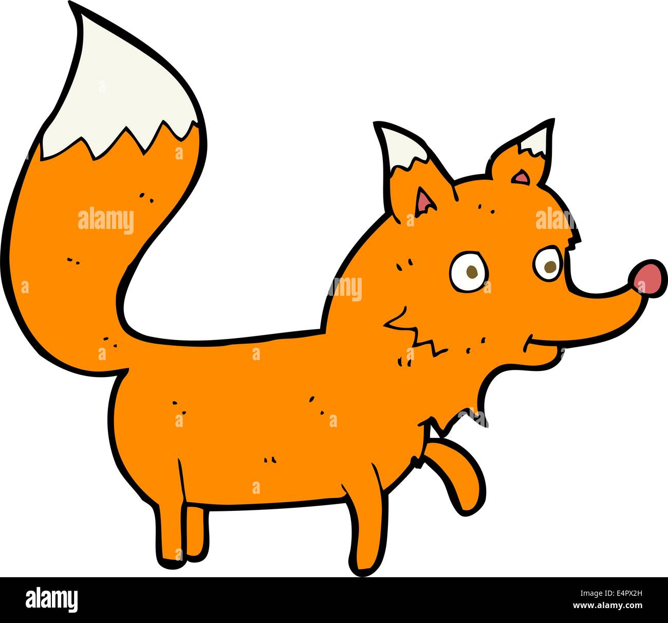 cartoon fox cub Stock Vector Image & Art - Alamy