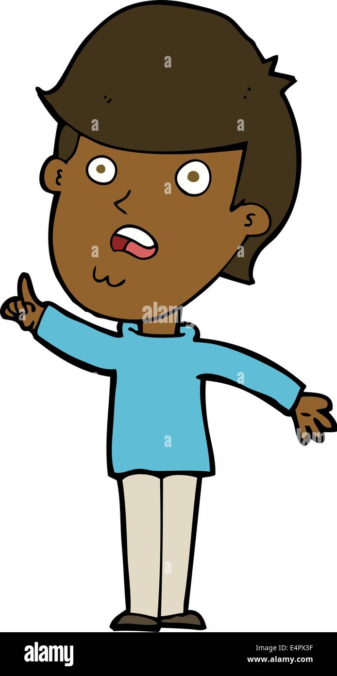 cartoon man asking question Stock Vector Image & Art - Alamy