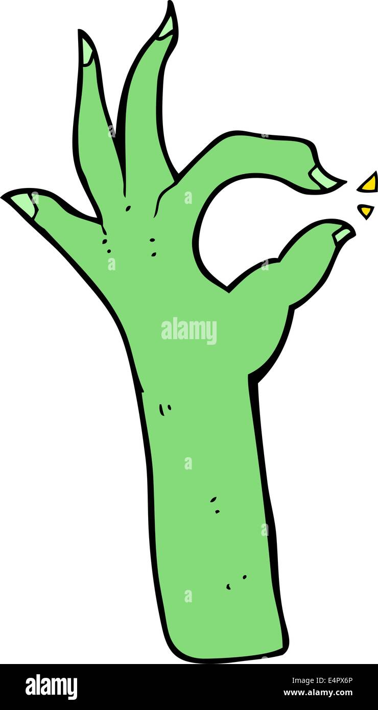 cartoon most excellent hand gesture Stock Vector Image & Art - Alamy
