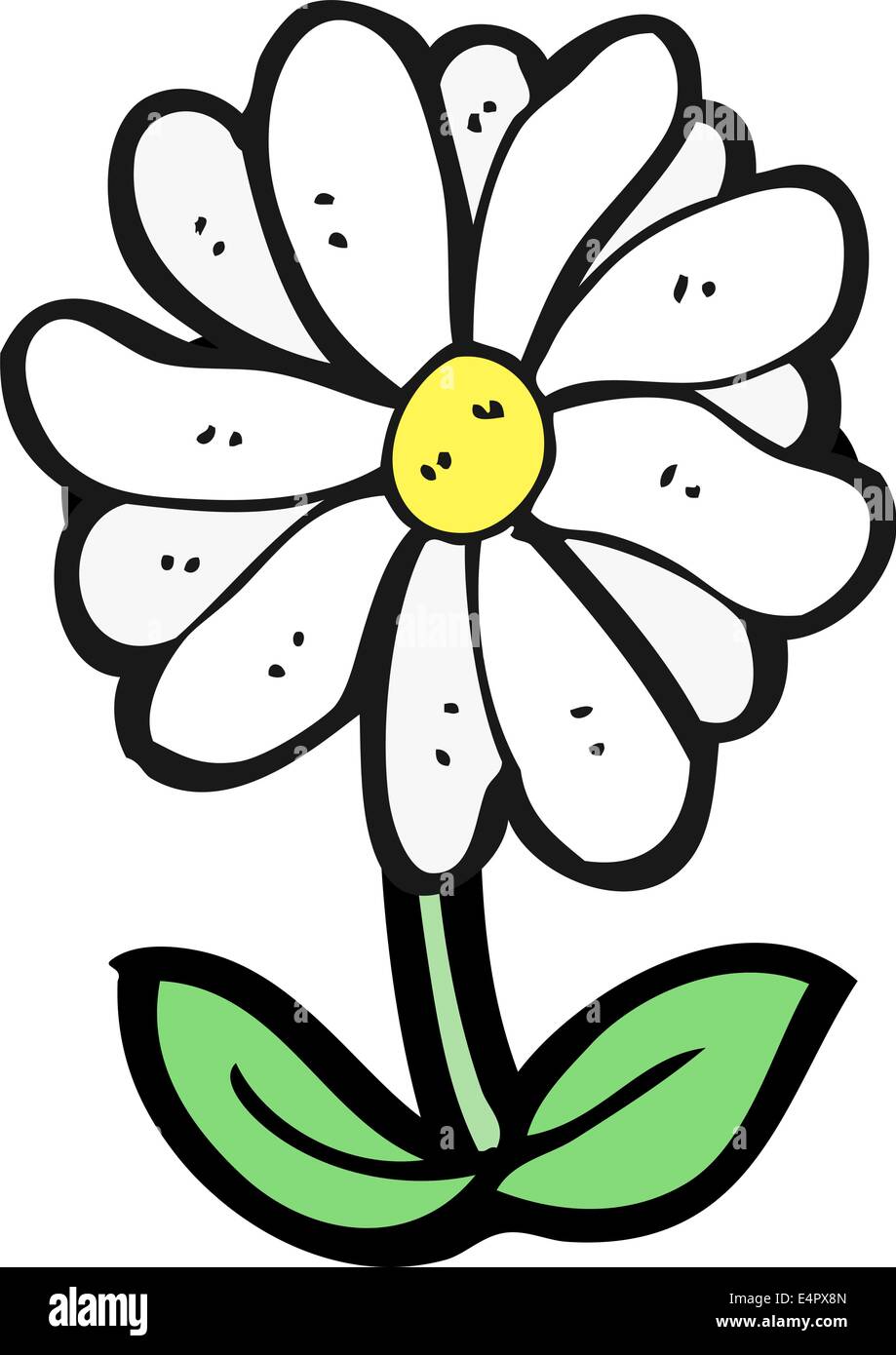 cartoon flower symbol Stock Vector Image & Art - Alamy