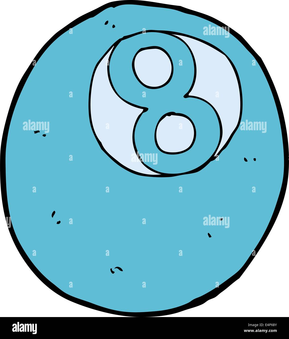 cartoon pool ball Stock Vector Image & Art - Alamy