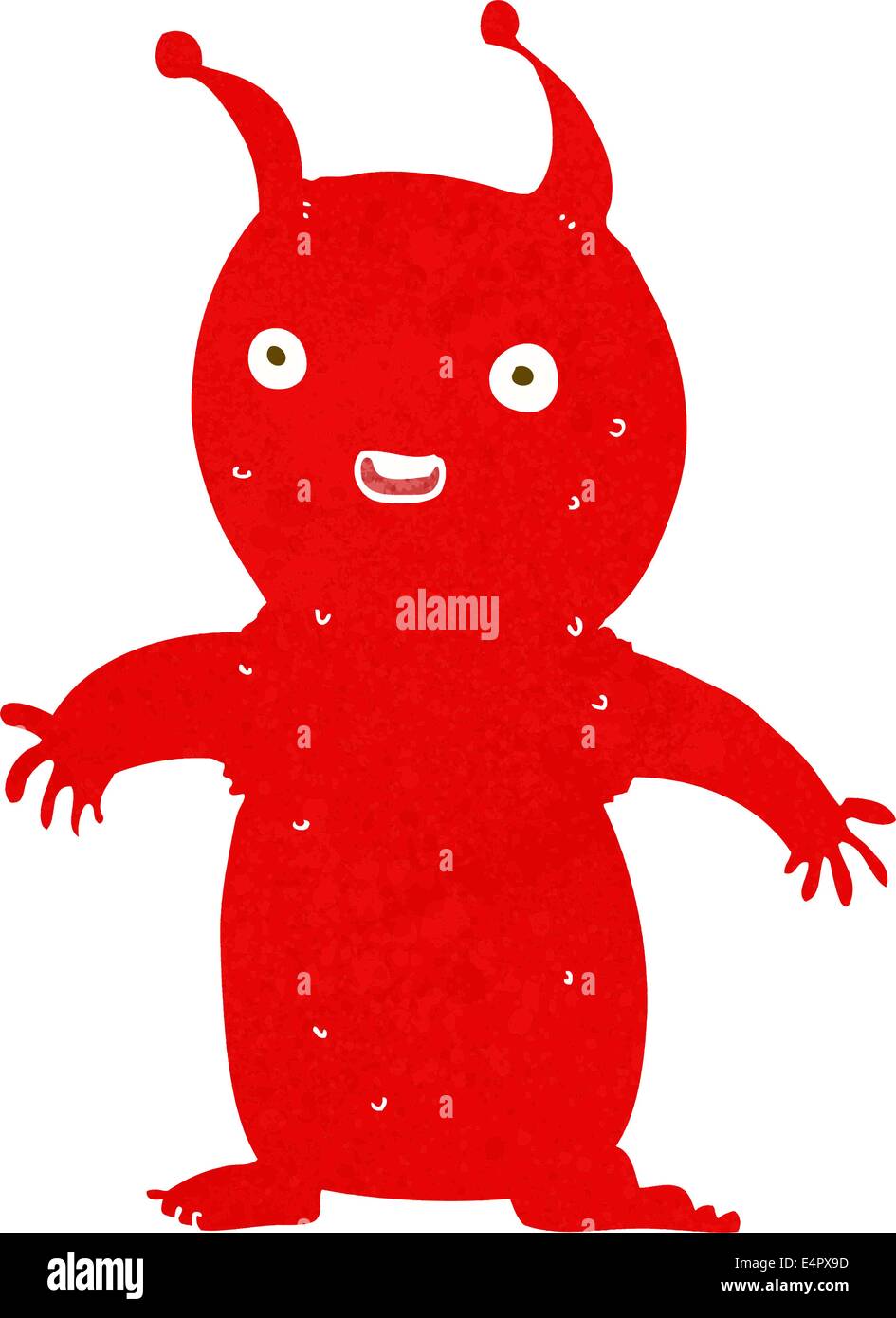 Little green man alien cartoon hi-res stock photography and images - Alamy