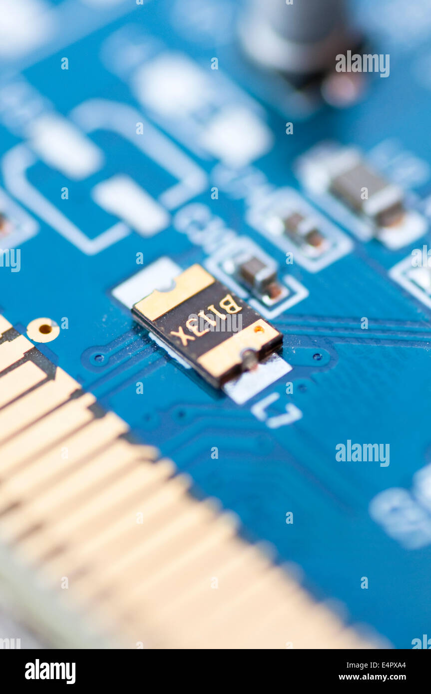 Picture of a detail electronic part. With nice details and colors Stock ...