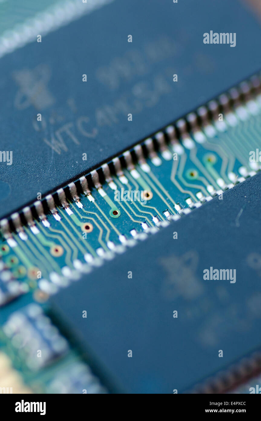 Picture of a detail electronic part. With nice details and colors Stock ...