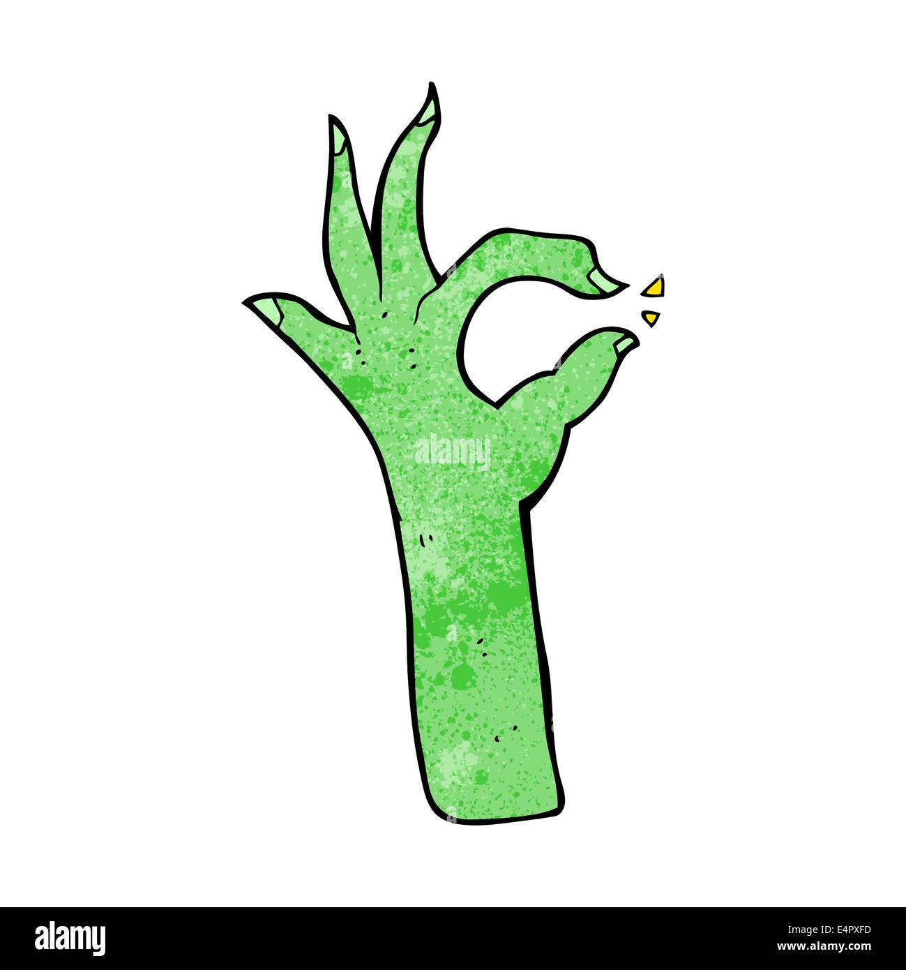 cartoon most excellent hand gesture Stock Vector Image & Art - Alamy