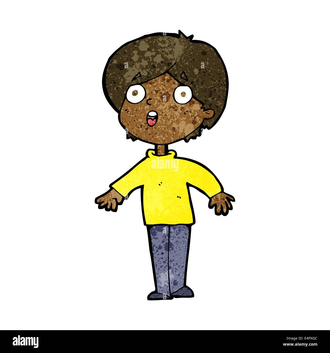 cartoon surprised man Stock Vector Image & Art - Alamy