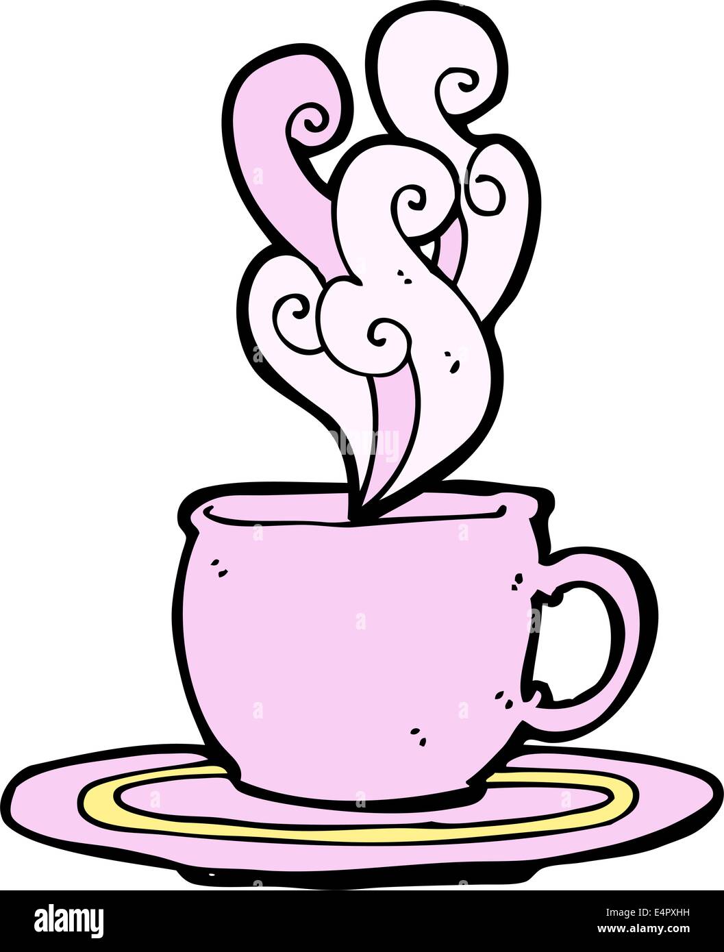 cartoon tea cup Stock Vector Image & Art - Alamy
