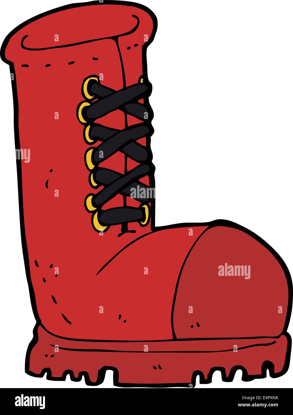 Cartoon old work boot hi-res stock photography and images - Alamy