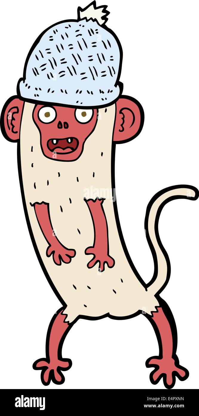 cartoon crazy monkey Stock Vector Image & Art - Alamy
