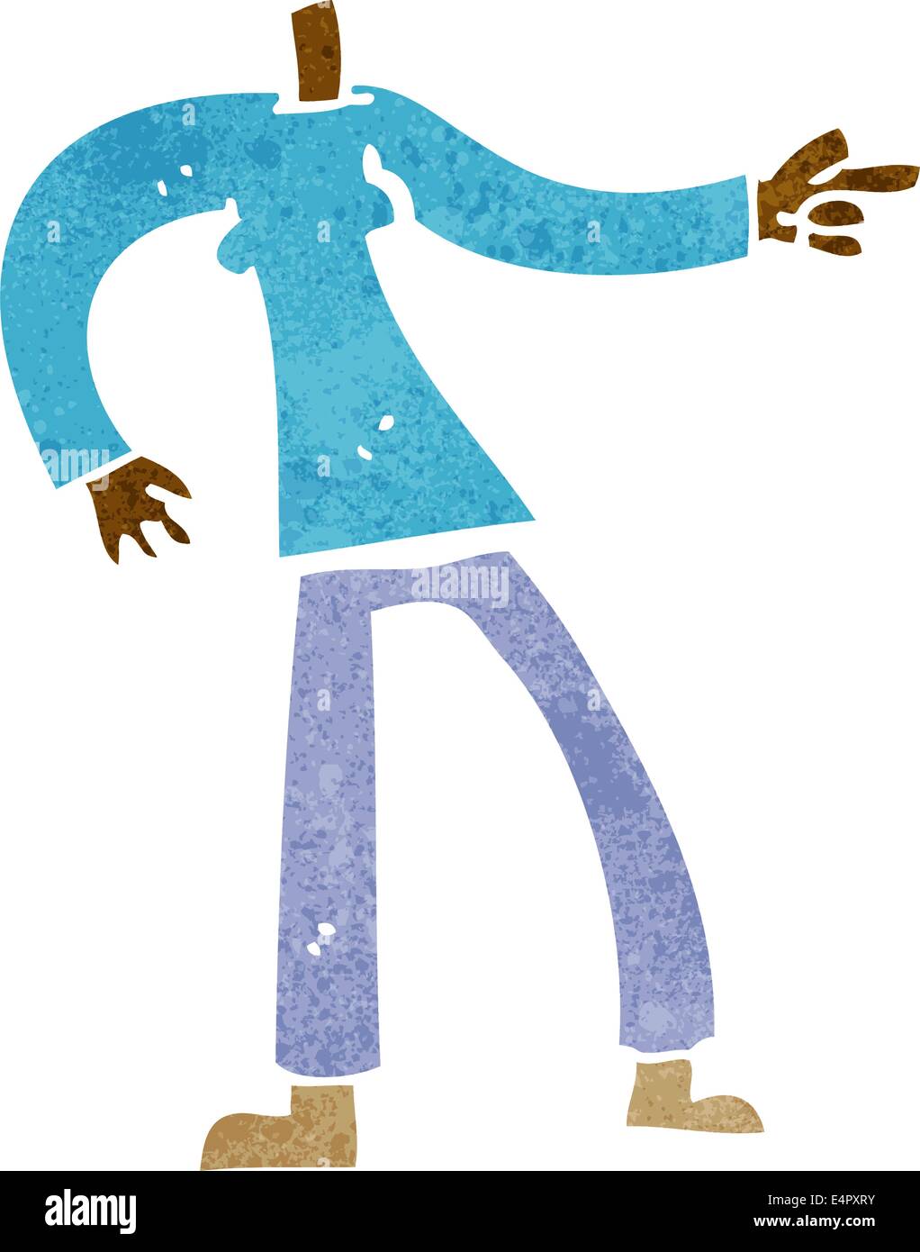 cartoon female body (add photos or mix and match cartoons Stock Vector ...