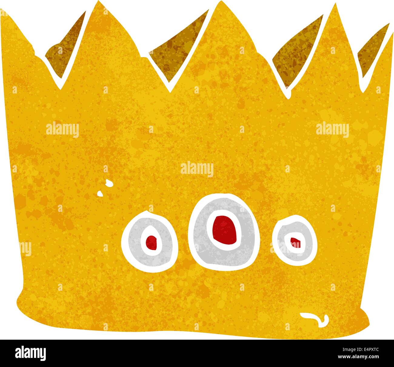Quirky crown Stock Vector Images - Alamy