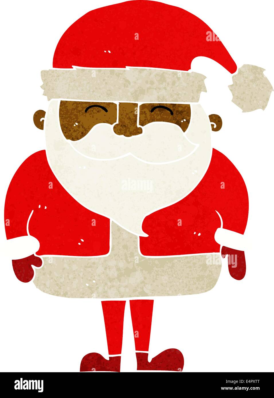 Crazy santa vector cartoon hi-res stock photography and images - Alamy