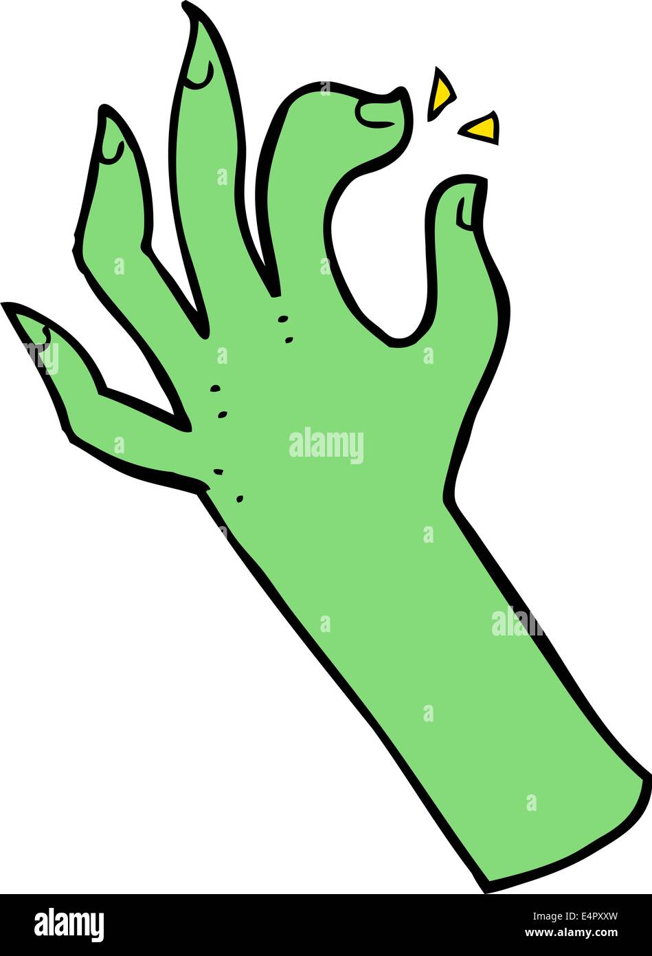 cartoon hand symbol Stock Vector Image & Art - Alamy