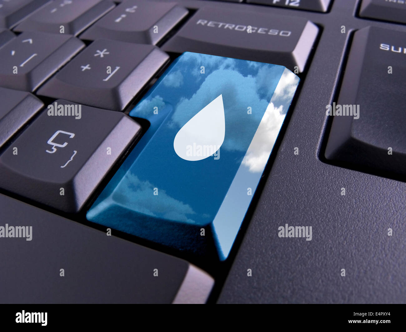 Picture of a keyboard with nice symbols Stock Photo - Alamy