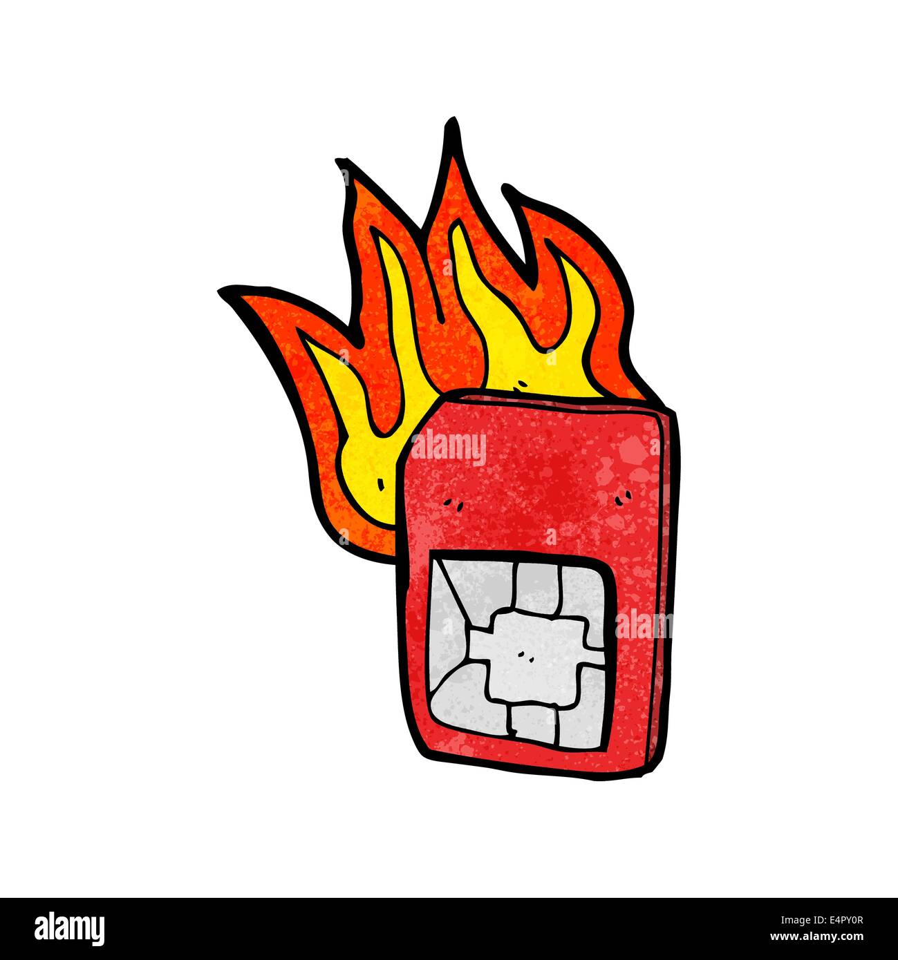 cartoon sim card Stock Vector Image & Art - Alamy