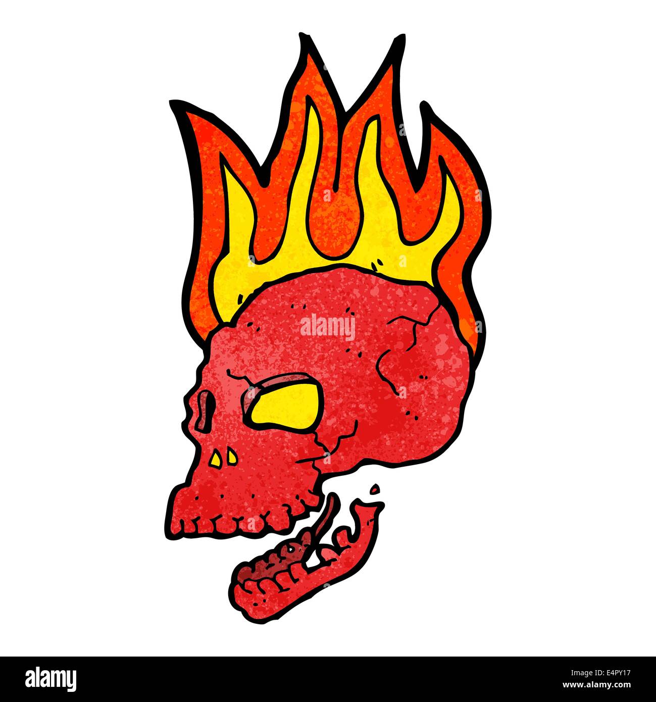 Fire Skull Animated
