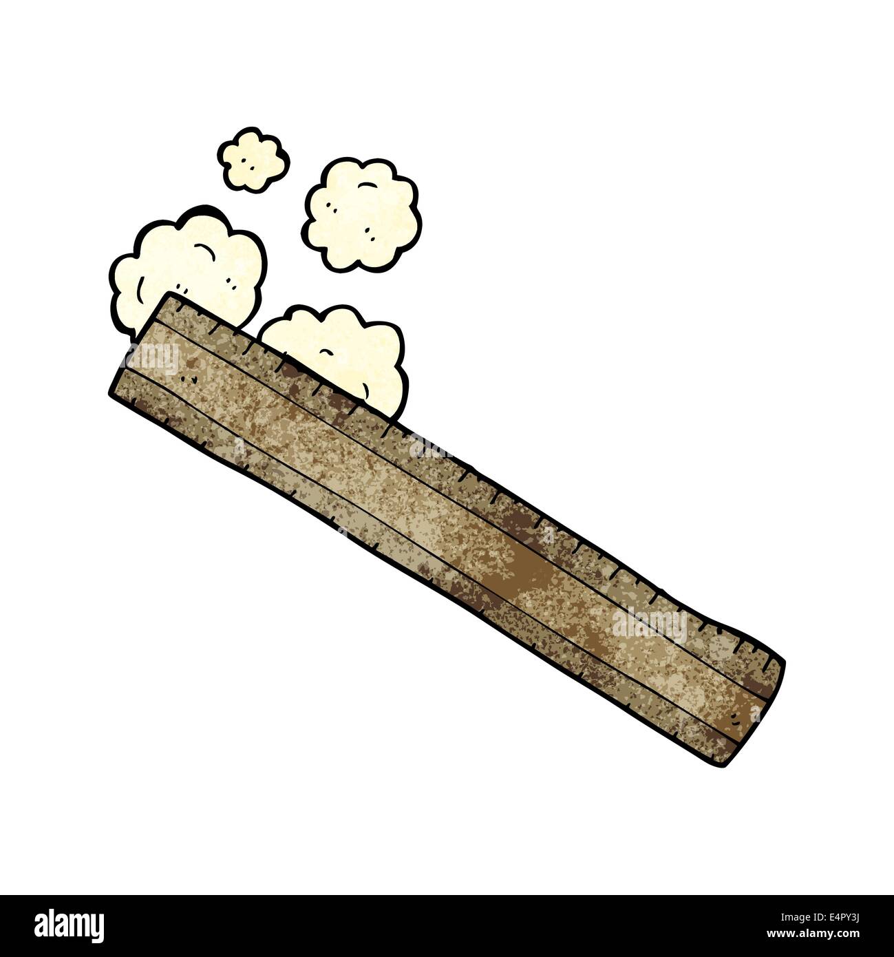 cartoon wooden ruler Stock Vector Image & Art - Alamy