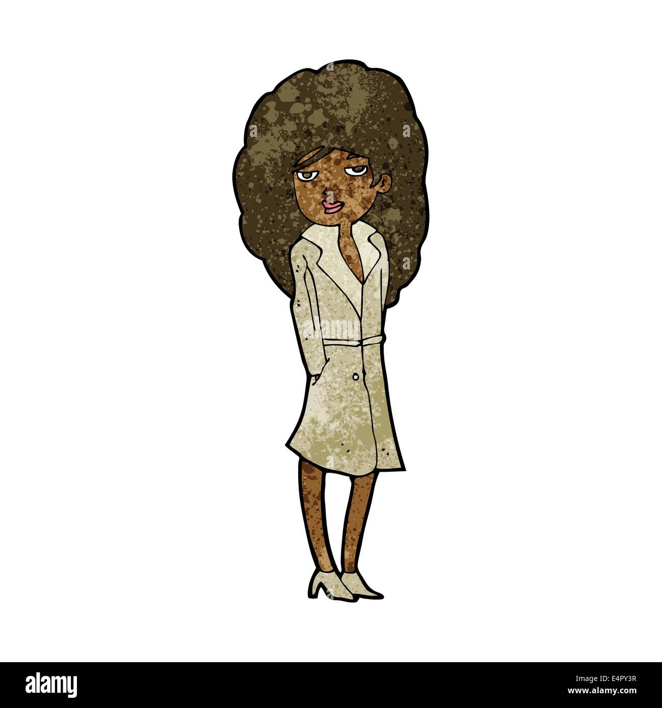 Cartoon female spy hi-res stock photography and images - Alamy