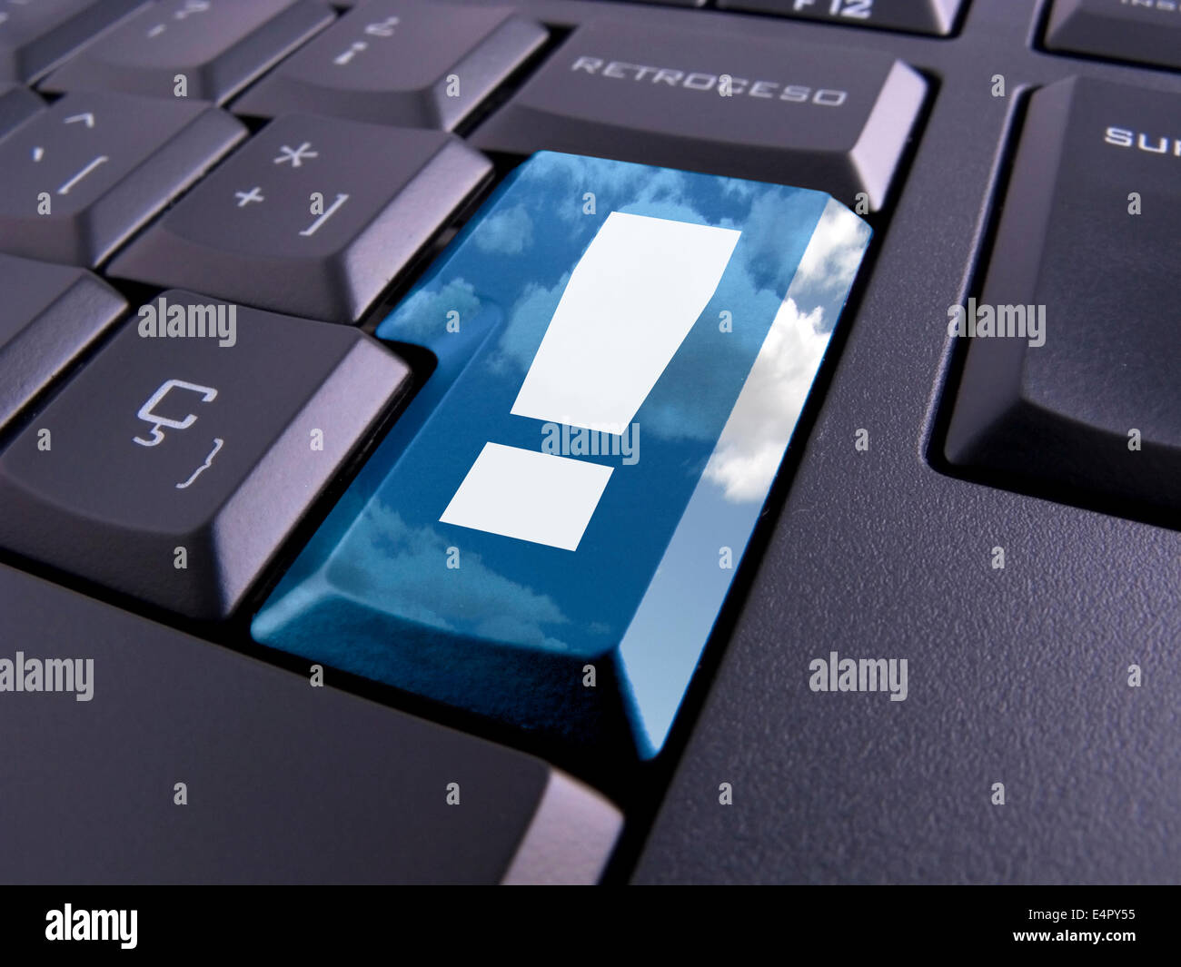Picture of a keyboard with nice symbols Stock Photo - Alamy