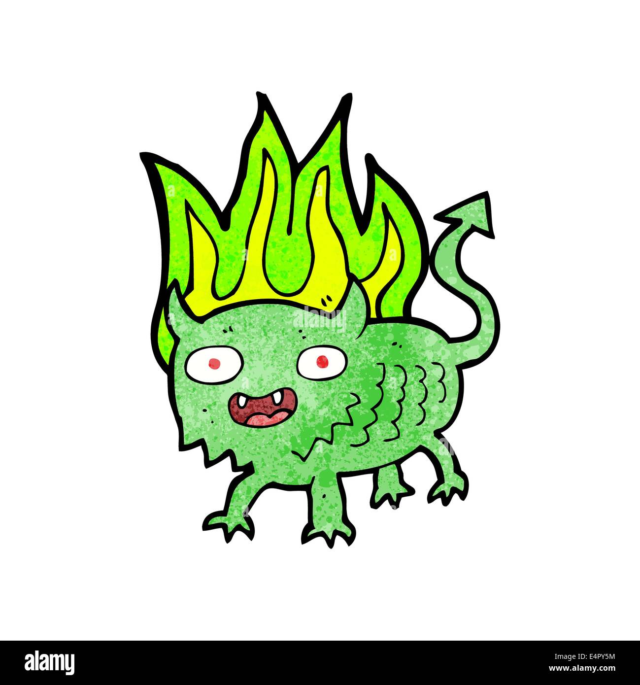 Cartoon little demon Cut Out Stock Images & Pictures - Alamy
