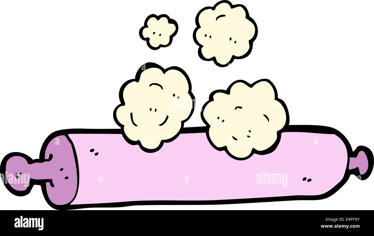 cartoon rolling pin Stock Vector Image & Art - Alamy