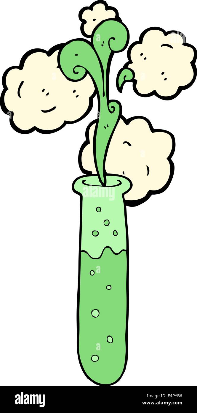 cartoon science test tube Stock Vector Image & Art - Alamy