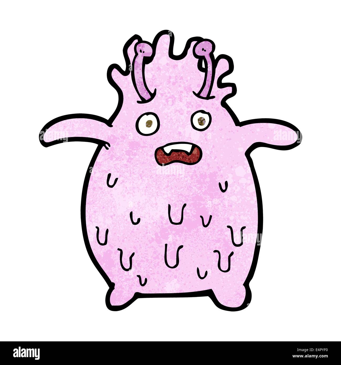 Cartoon funny slime monster hi-res stock photography and images - Alamy