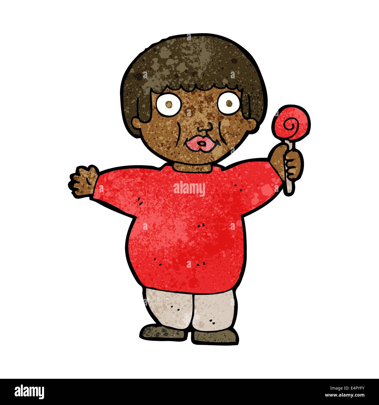 cartoon fat child Stock Vector Image & Art - Alamy