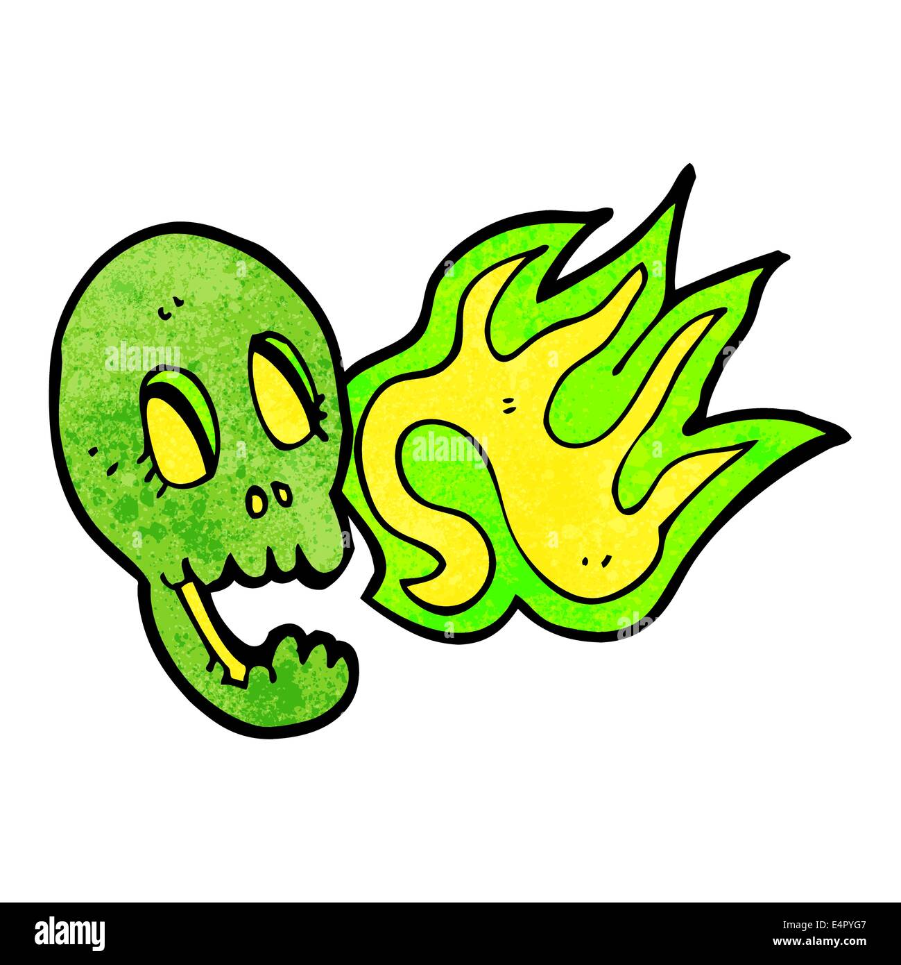 funny cartoon skull Stock Vector Image & Art - Alamy