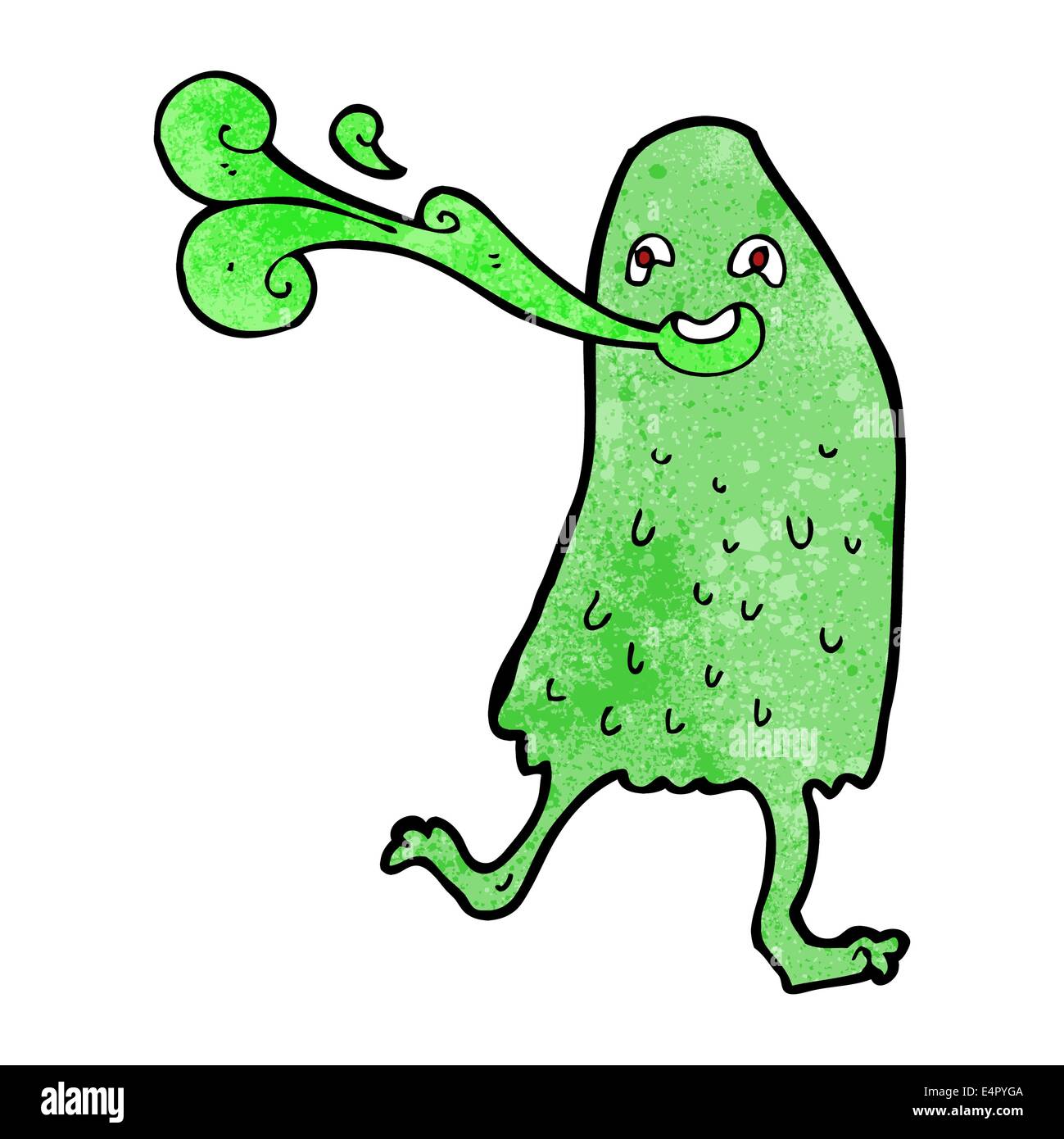 cartoon funny slime monster Stock Vector Image & Art - Alamy