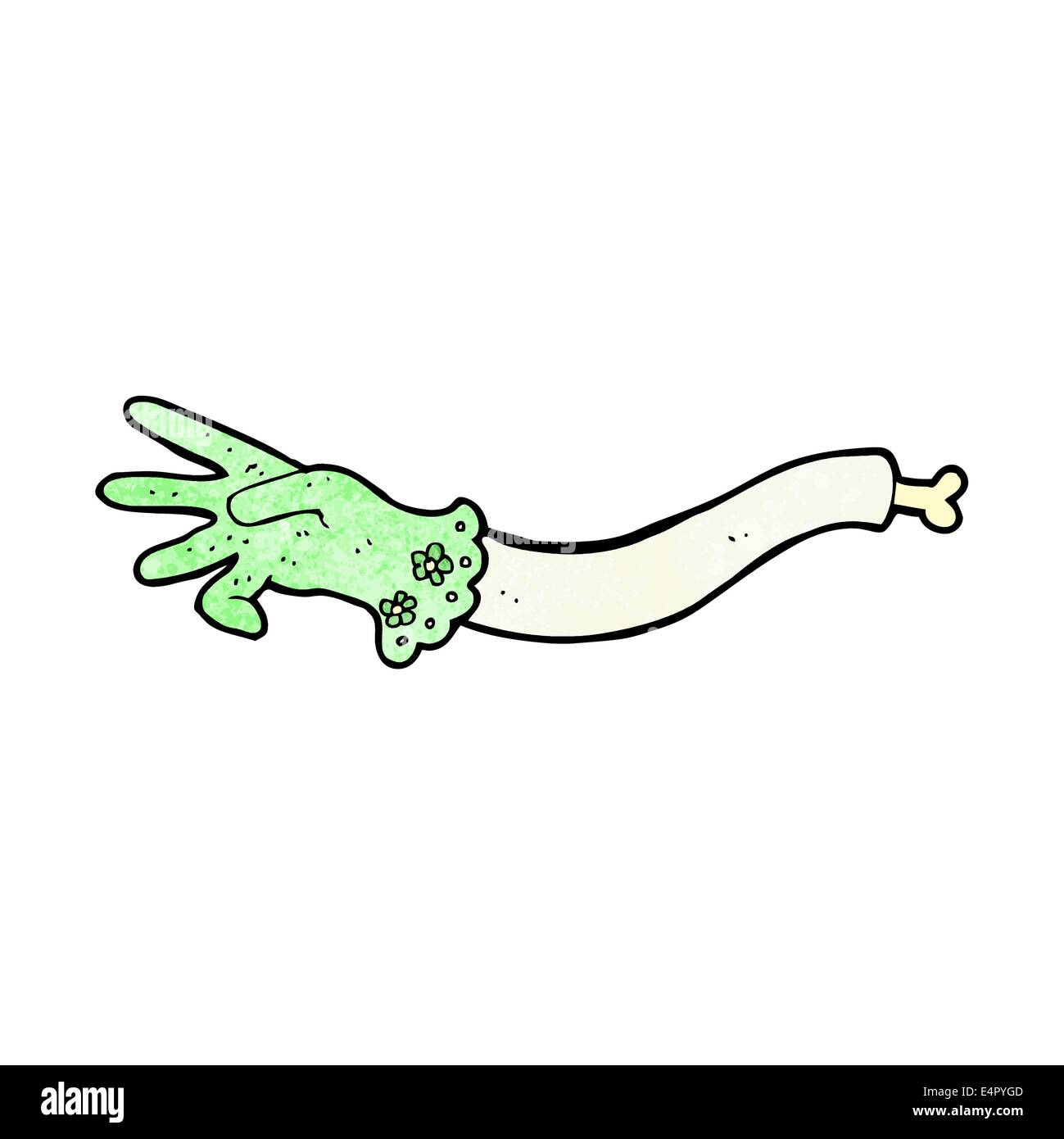 cartoon spooky victorian arm reaching Stock Vector Image & Art - Alamy